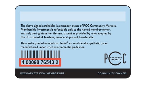 Member address change form | PCC Community Markets